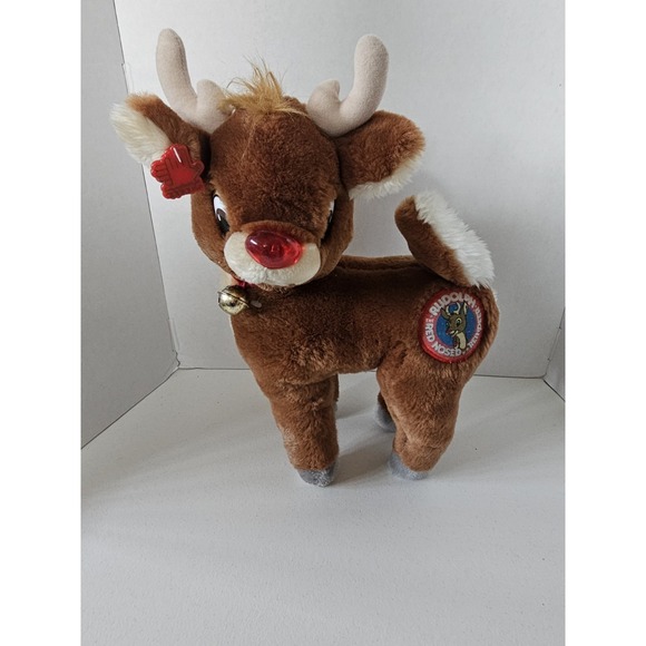 Applause | Toys | Vintage Applause Rudolph The Rednosed Reindeer Plush ...